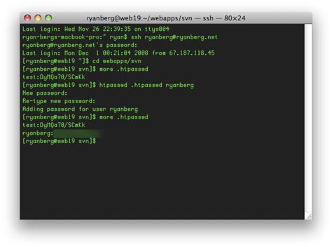 hosting subversion on webfaction blog ryan berg user experience