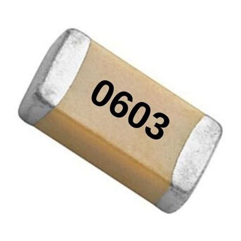 Capacitor Cerâmico Smd 0603 1uf 16v X5r 10 Murata Power Circuit