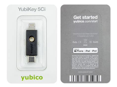 Yubico Yubikey 5ci Two Factor Authentication Security Key Usb C