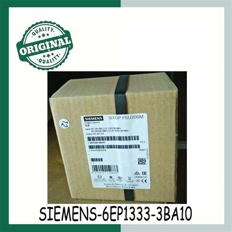 Jual Siemens 6ep1333 3ba10 6ep13333 Ba10 Siemens Plc Module Power Supply Shopee Indonesia