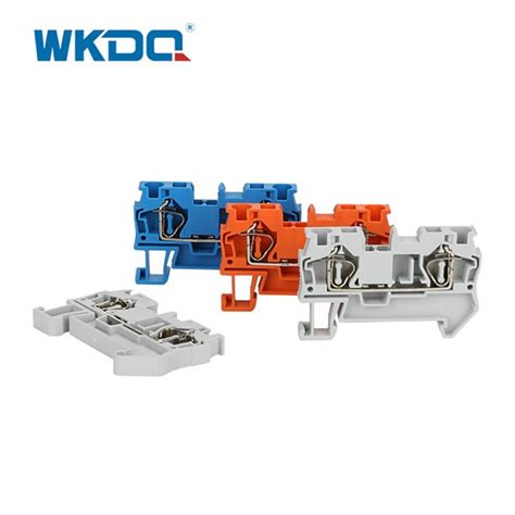 China Cheap DIN Rail Spring Terminal Blocks Suppliers Manufacturers Factory Direct Wholesale