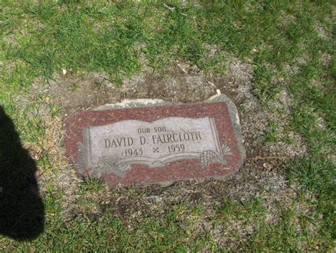 David D Faircloth 1943 1959 Find A Grave Memorial