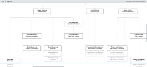 Change Tiers In Org Charts In Lucidchart Community