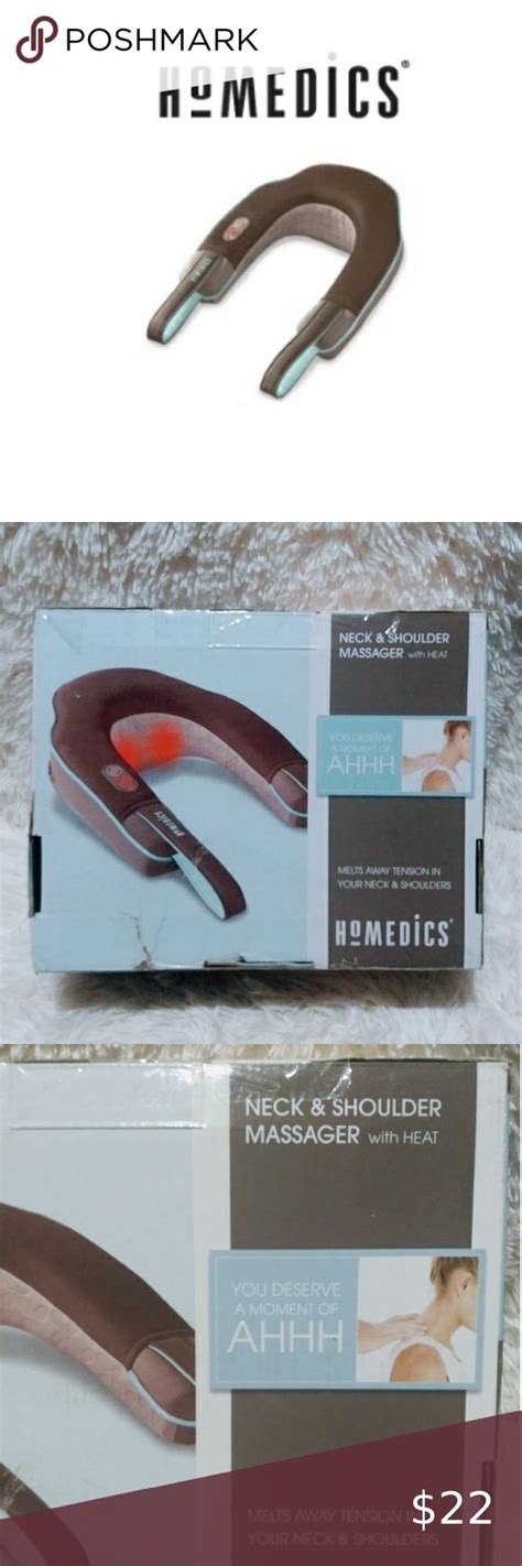 Homedics Neck And Shoulder Massager With H