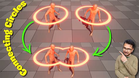 connecting circles in unreal engine 5 4 niagara tutorial download