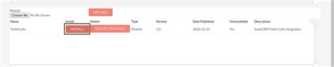 Installation Guide Twilio Call Integration With Suitecrm