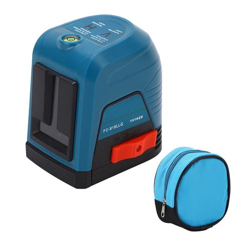 Green Laser Leveler 2 Line Mini Crossed Self Leveling Touch Keys Green