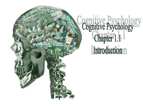 PPT Cognitive Psychology Chapter 1 1 Introduction PowerPoint