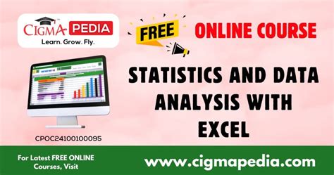 Statistics And Data Analysis With Excel University Of Colorado Boulder