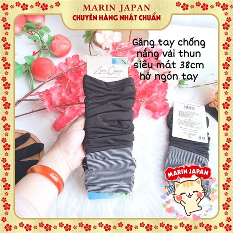 Găng tay siêu mát chất vải làm mát chống UV Arm Cover dài 38cm Nhật Bản