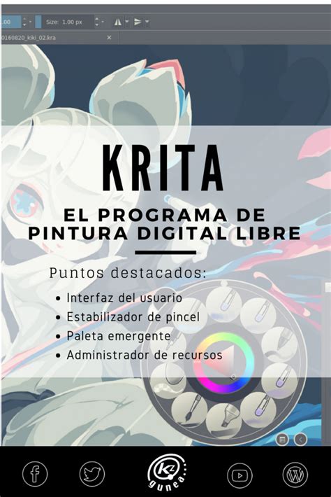 Krita El Programa De Pintura Digital Libre KZblog