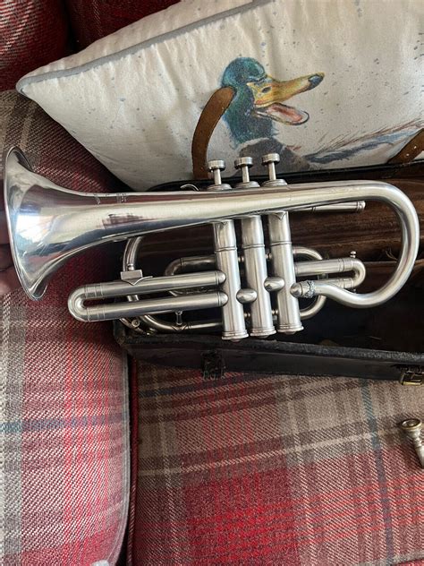 Besson Westminster Cornet Silver Very Vintage EBay