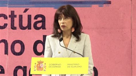 Ana Redondo Califica De Buena Noticia El Acuerdo De Psoe Y Pp Para