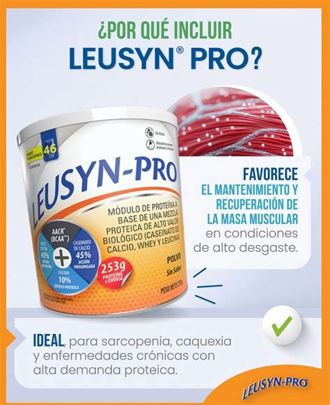 Leusyn Pro Nueva Generación De Mezcla Proteíca Especializada Con