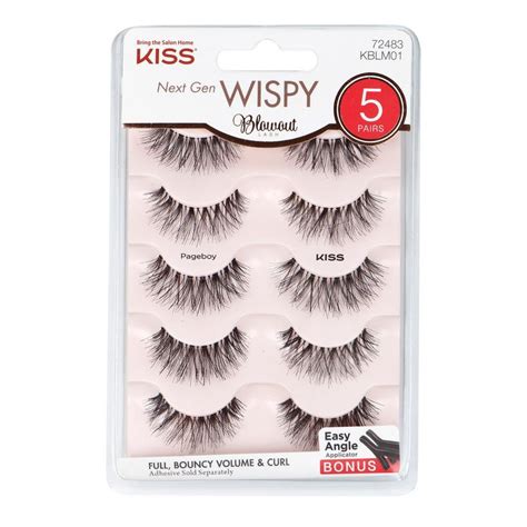 Kiss Next Gen Wispy Blowout Lash Full And Bouncy Volume And Curl Eyela