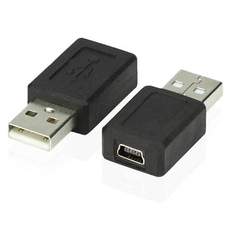 High Quality Mini Usb Female To Usb Male Adapter Mini Usb Pin Female To Usb Male Fast Charging