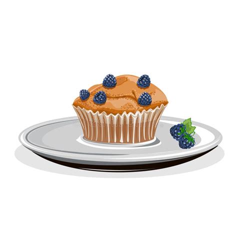 Realistic Vanilla Cupcakes Stock Illustrations 84 Realistic Vanilla