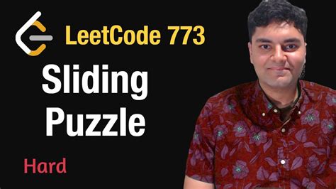sliding puzzle leetcode 773 python youtube
