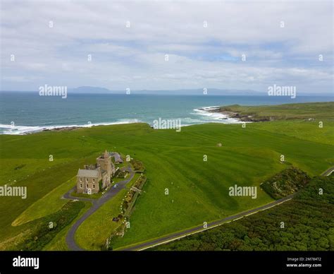 Classiebawn Ireland 05 26 2023 Areal View Of The Classiebawn Castle