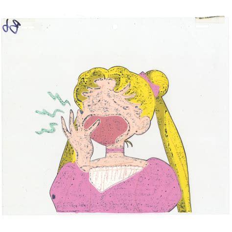 Original Sailor Moon Usagi Tsukino Anime Cel Original Sailor Moon Usagi Tsukino Anime Cel