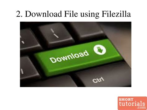 ppt upload and download files using filezilla powerpoint presentation