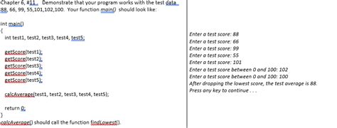Solved C Write A Program That Calculates The Average Of A Chegg