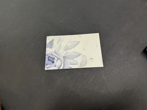 Black Plastic Fancy Name Card For Office At ₹ 140piece In Chennai