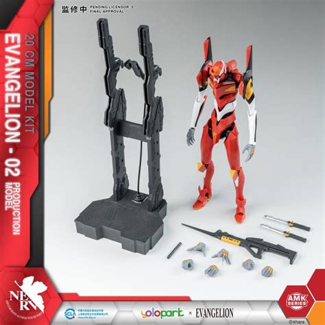 Rebuild Of Evangelion Eva 02 Production Model Advanced Model Kit
