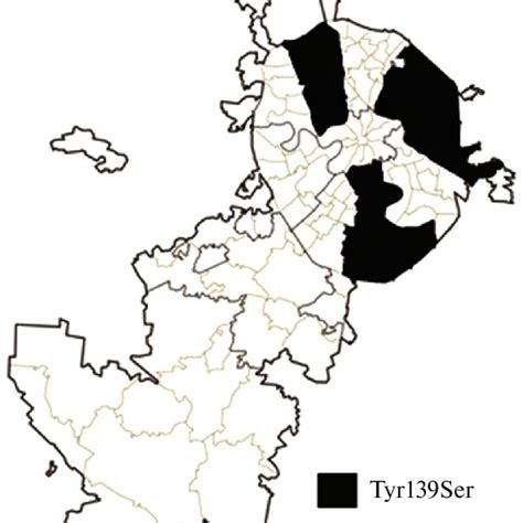 The Occurrence Of The Common Vkorc1 Mutation In The Districts Of The