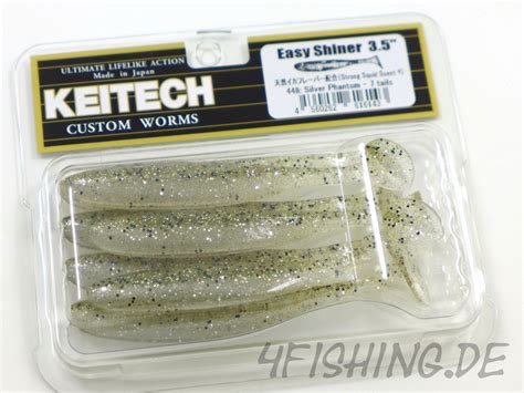 4fishing.de - Keitech, Easy Shiner, 3,5", Silver Phantom