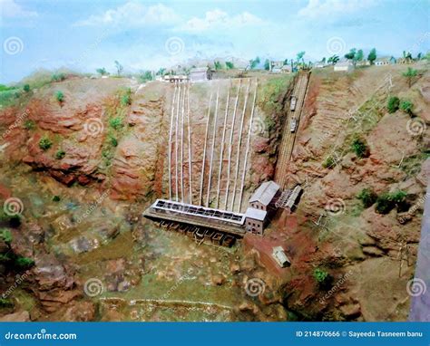 Hydropower Project Model In Vishweshwaraiah Museum Editorial Photo