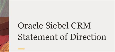 The Siebel Hub Blog The Siebel Hub