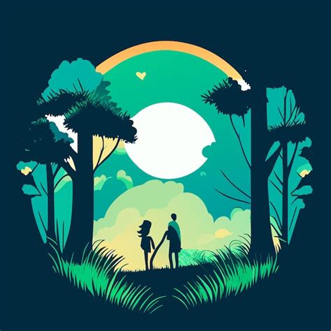 Premium Vector Love Vector Illustration Flat