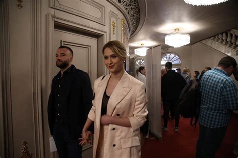 Мария Бакалова е на церемонията за връчване на наградите Икар с