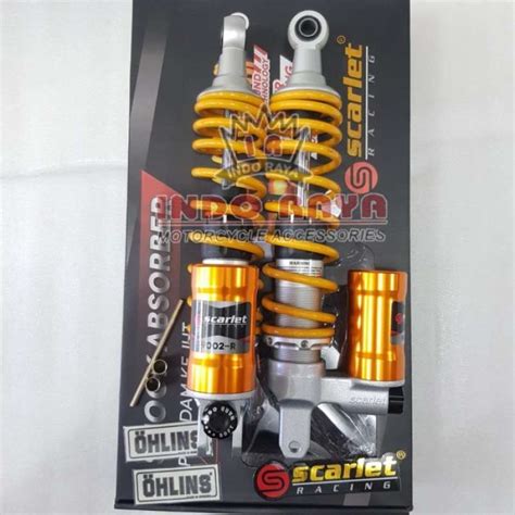 Promo Shock Scarlet Tabung Bawah AEROX 155cc Model OHLIN Multicolor