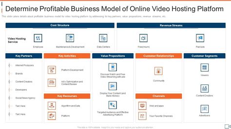 Determine Profitable Business Model Of Online Video Hosting Platform