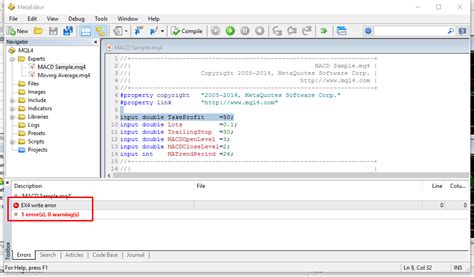 Metaeditor Can Not Produce Ex4 After Windows 10 Update Harami General Mql5 Programming Forum