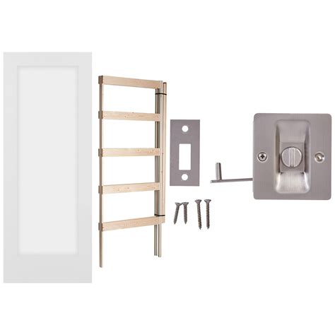 Frosted Glass Pocket Doors