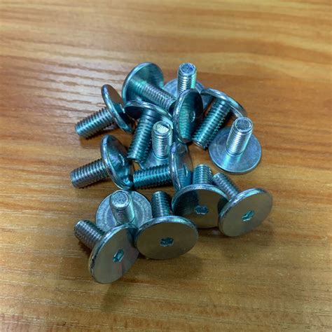 Cm6 14大平头内六角螺丝cm扁平头极薄头超大薄头螺钉8 8级环彩 阿里巴巴