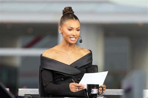 Espn Reporter Malika Andrews Is Turning Heads With Outfit For Nba Live