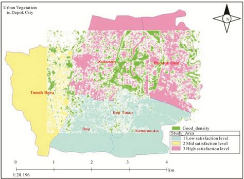 Extraction Of Urban Vegetation In Highly Dense Urban Environment With Application To Measure
