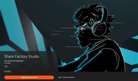 PS il nuovo Share Factory Studio è gratis sul PS Store e supporterà K fps e HDR