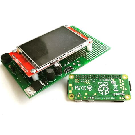 Az Touch Wall Housing Set With Touchscreen For Raspberry Pi Zero