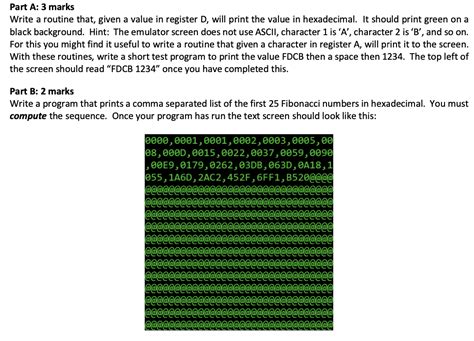 Solved In 6809 Assembly Language Please Help With The