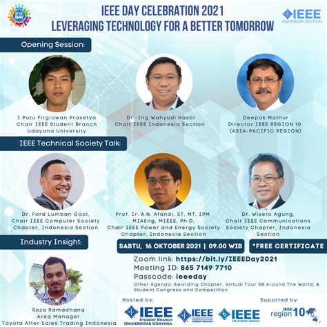 Ieee Day Celebration 2021 Ieee Indonesia Section