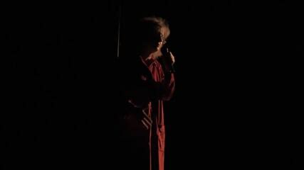 Naked Actress In Theatre