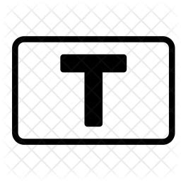 Textbox Icon Free Icons Library