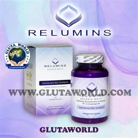 Relumins Advance White 1650mg Glutathione For Skin Whitening