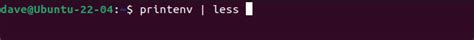 How To List Environment Variables On Linux