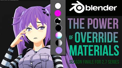 Blender Override Materials To Create Render Passes 279 Series